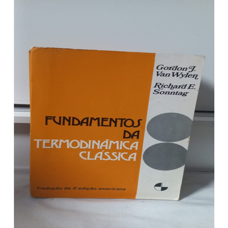 Fundamentos da Termodinâmica Clássica autor Gordon Van Wylen / Richard ...