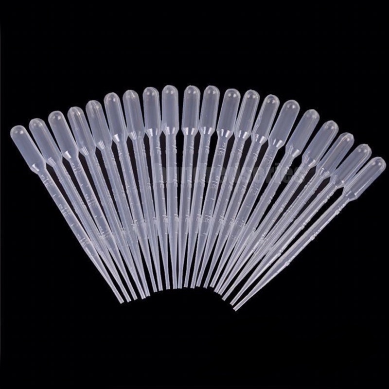 Kit 10 Pipeta Plástica Conta Gotas 3ml | Shopee Brasil