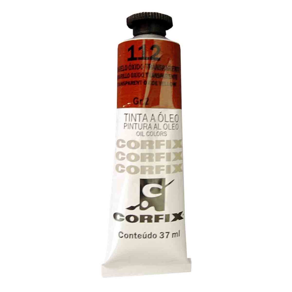 Tinta Oleo Corfix G2 112 Amarelo Oxido Transparente 37ml | Shopee Brasil