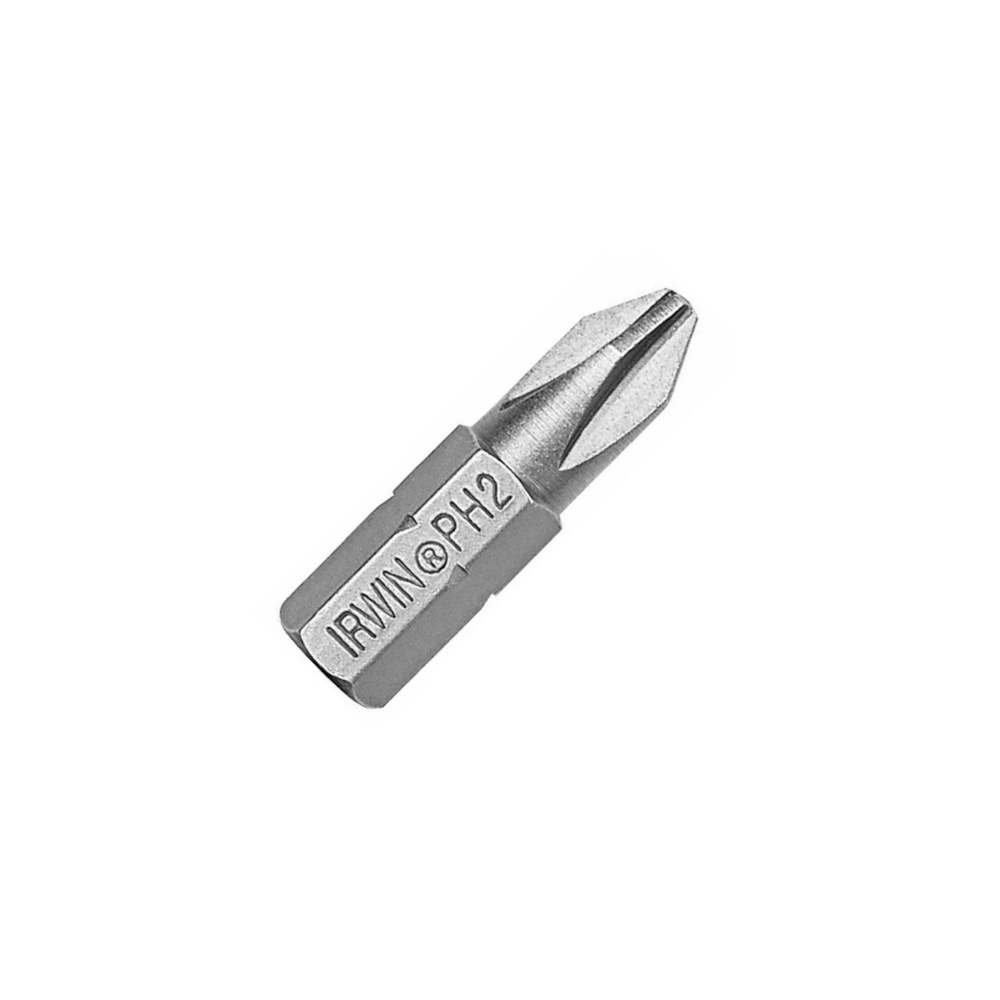 Ponteira Insert Bit Phillips Ph2 1/4'' x 25mm Irwin IW12888 Avulso | Shopee Brasil