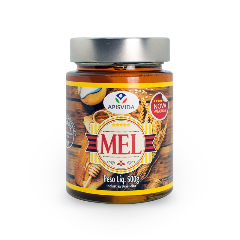 Mel Puro Pote 500g Apis Vida | Shopee Brasil