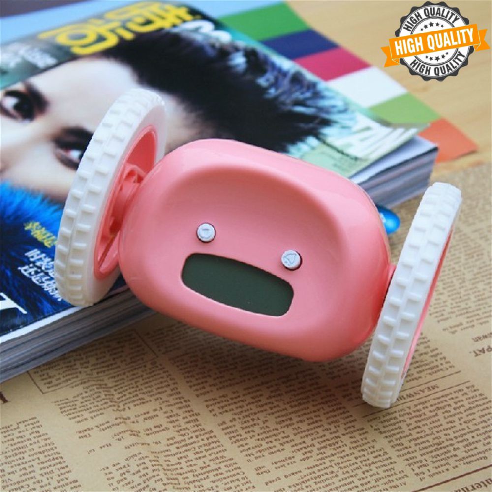 Despertador LED digital criativo vai correr presente silencioso alta ...