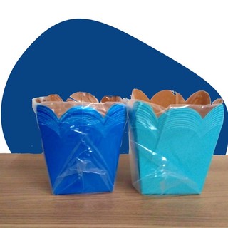 Cachepot Papel Cartonado Para Centro De Mesa 9x9cm - Lembrancinha ...