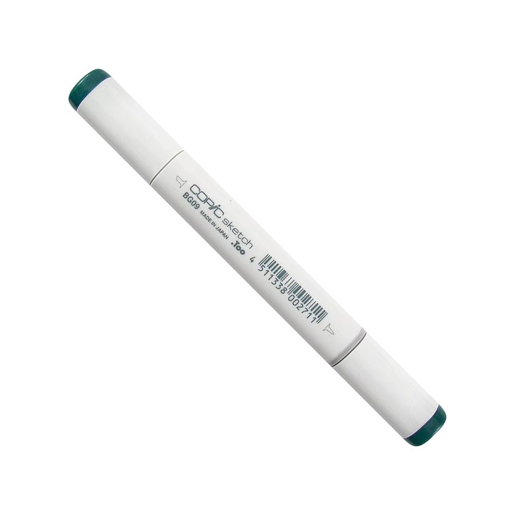 Marcador Para Desenho Copic Sketch BG09 Blue Green | Shopee Brasil