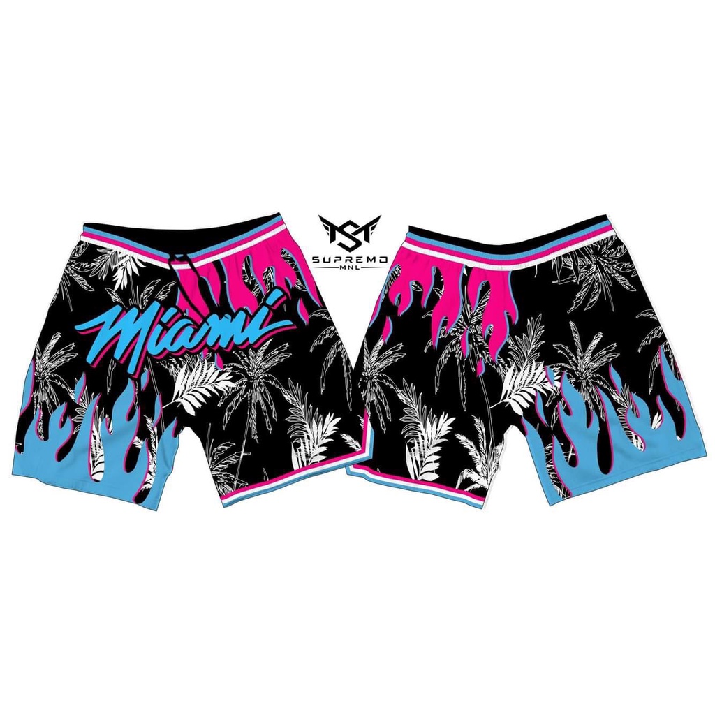 MIAMI Sublimação Completa De Basquetebol Sem Calções Personalizar ...