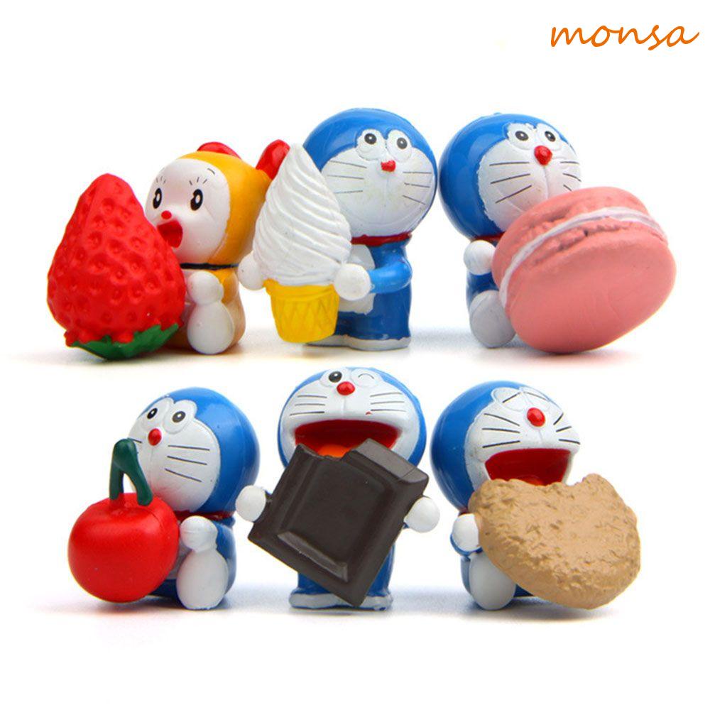 MONSA Doraemon Números De Ação Anime | Strawberry Scultures Modelo ...