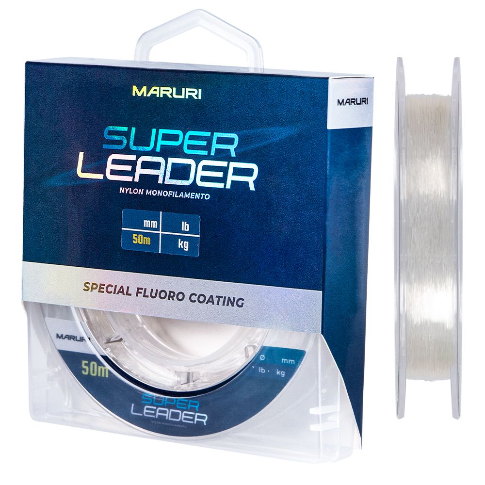 Linha Maruri Super Leader 0,40mm 22lb 50m | Shopee Brasil