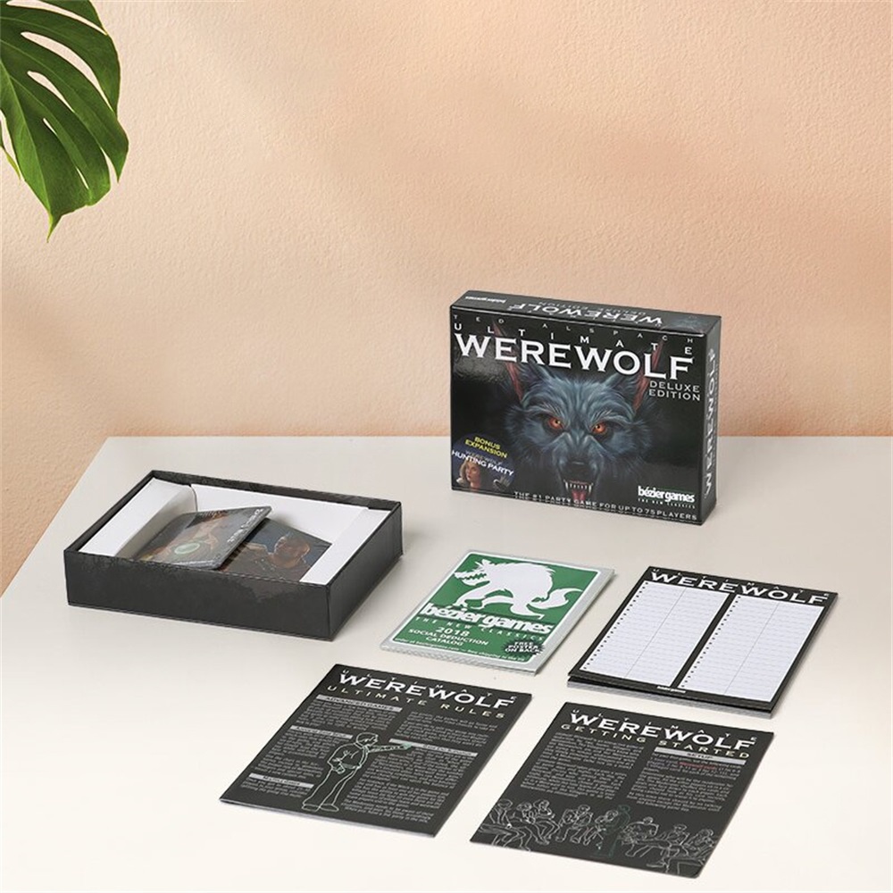 One Night Ultimate Werewolf Card Game Versão Em Inglês Board Party ...