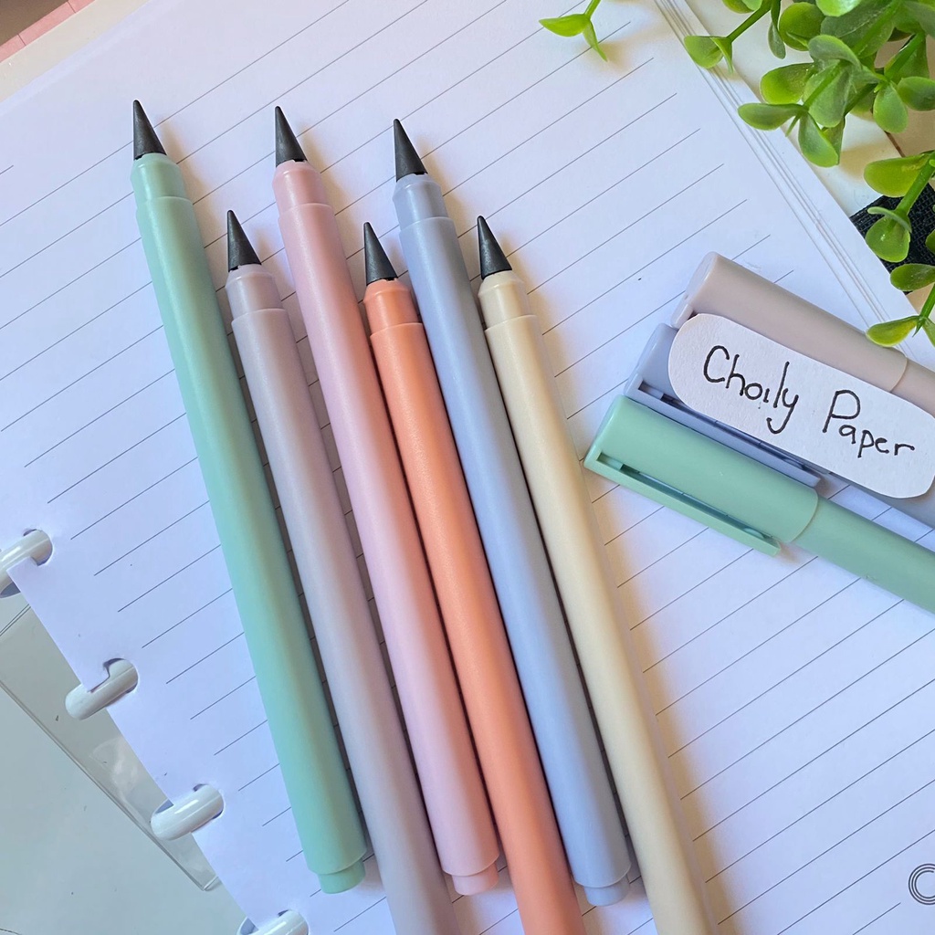 Lápis Infinito Tons Pastel Sóbrios | Shopee Brasil