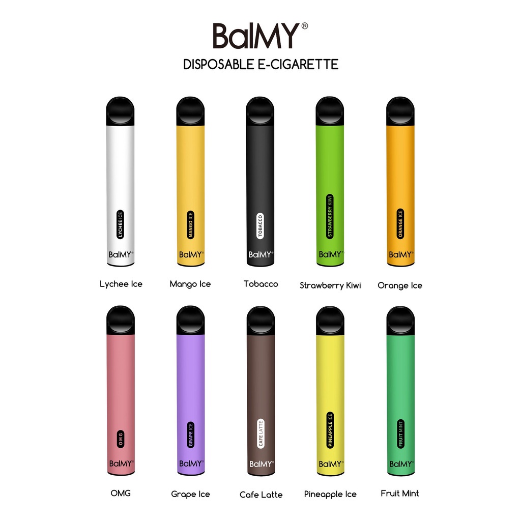 Vaporizador Balmy 500 Pffs Vape importado Pod system | Shopee Brasil