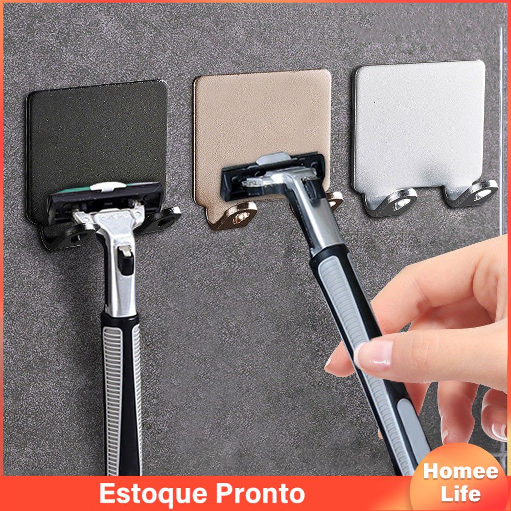 Espaço Para Porta-Lâminas Sem Furos Suporte Barbeador De Alumínio ...