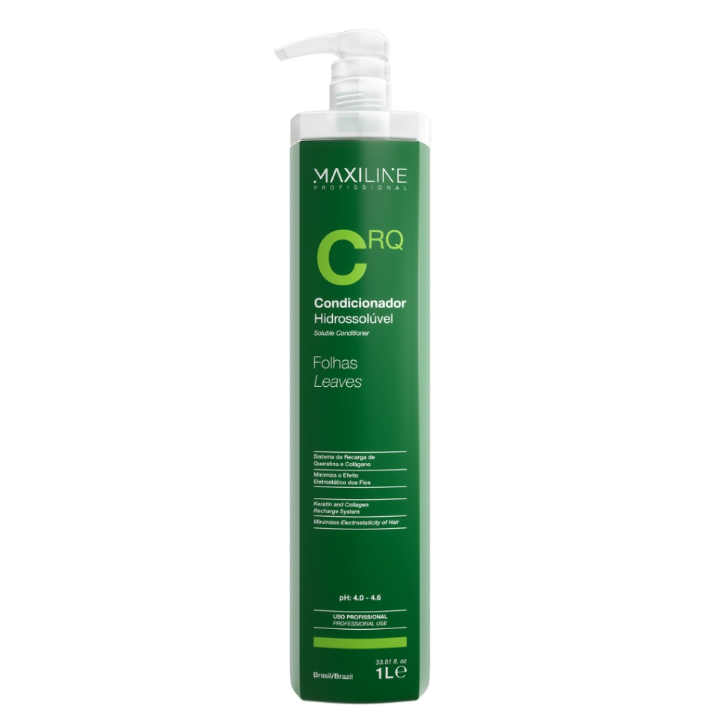 Condicionador Hidrossolúvel Folhas Profissional Maxiline - 1L | Shopee ...