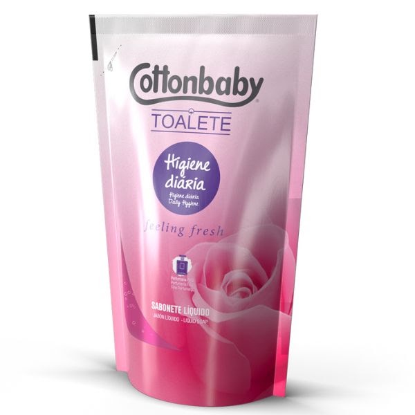 Sabonete Líquido Cottonbaby Toalete Felling Fresh 200ml | Shopee Brasil