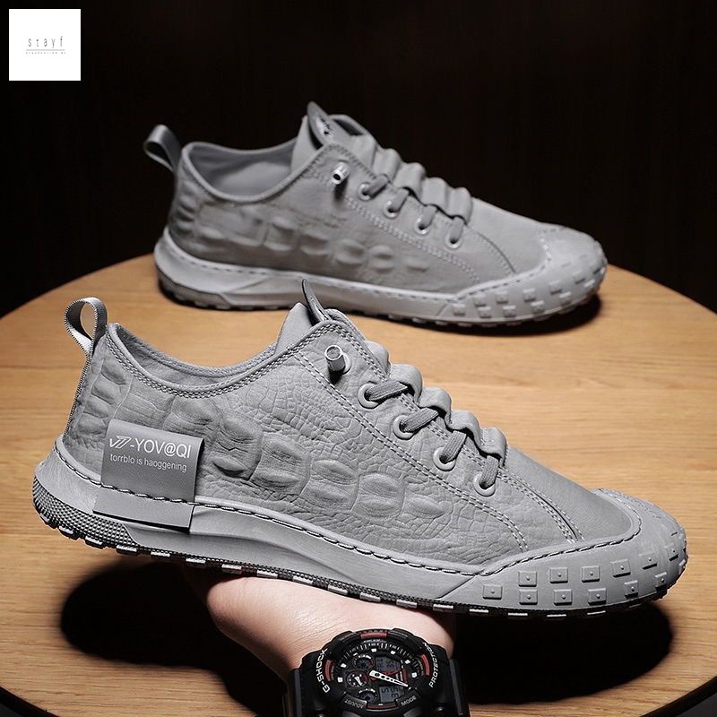 Tênis De Lona De Seda Fria Tendência Homens De Verão Novo Estilo De ...