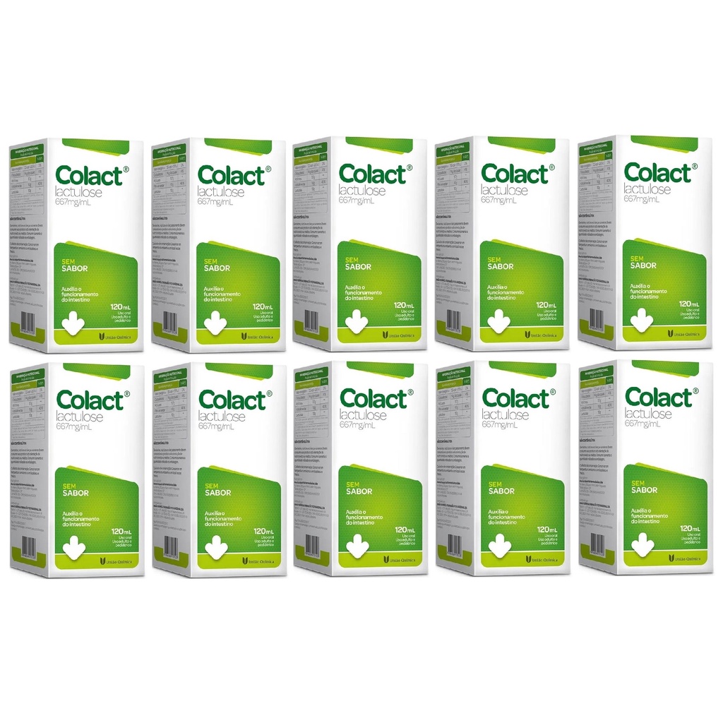 Kit Colact Com 10 Unidades Sem Sabor 120ml Cada | Shopee Brasil