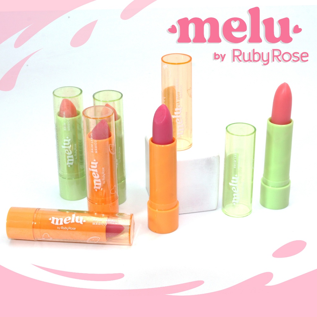 Lip Balm Labial Mágico Melu HB-8529 | Shopee Brasil