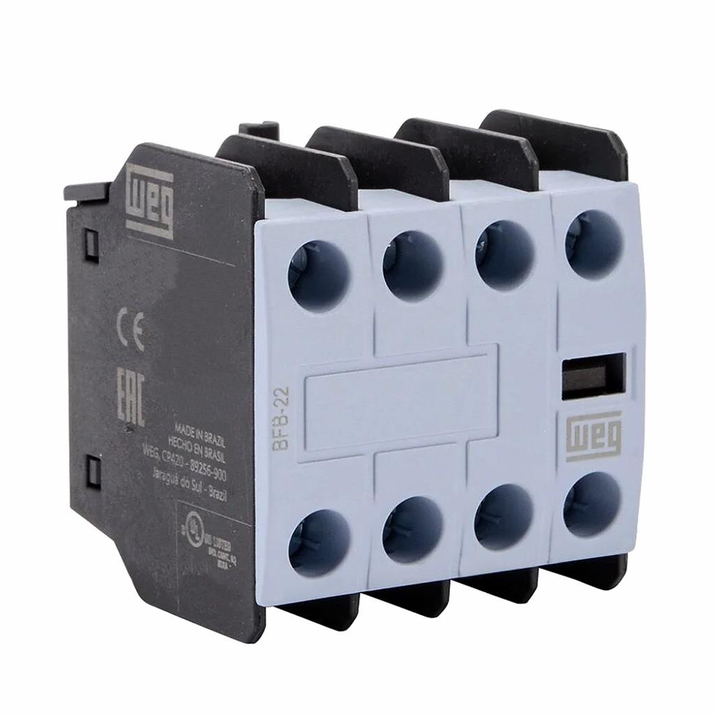 Bloco Contato Auxiliar Frontal 2Na+2Nf Para Cwb9-38 Weg | Shopee Brasil