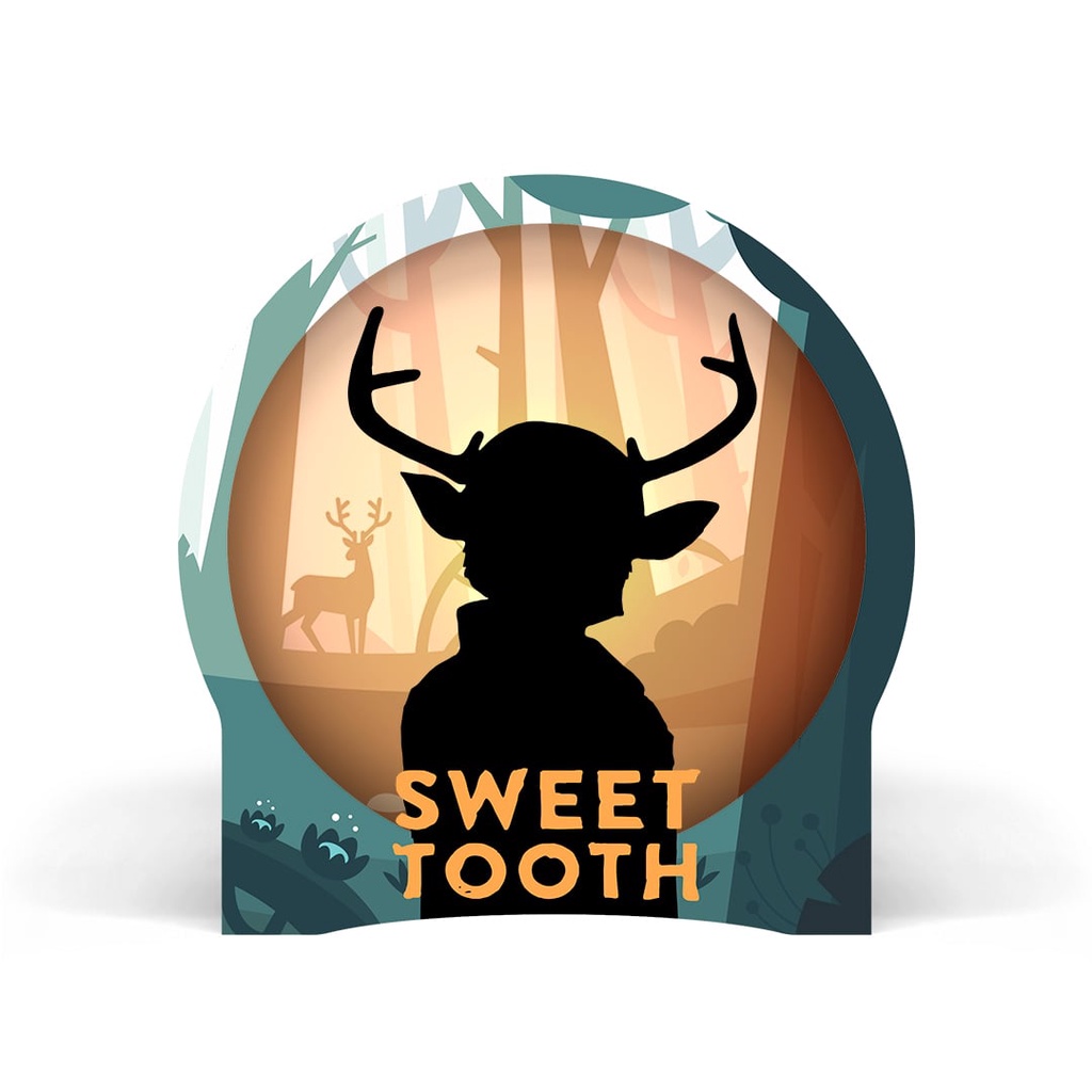 Luminária Circular Gus Sweet Tooth | Shopee Brasil