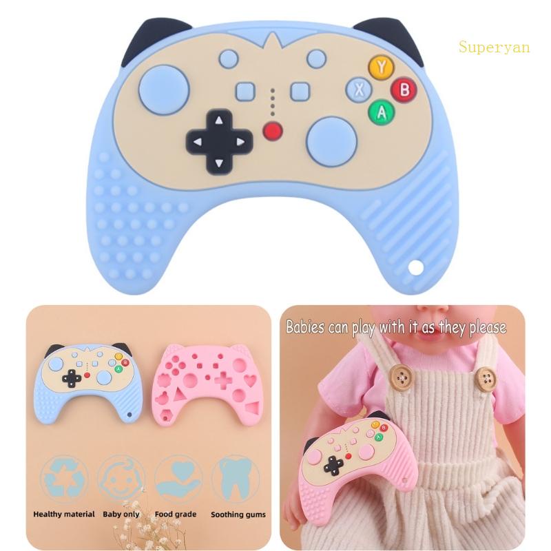 SUPE Controlador De Videogame Para Bebês Colorido Teether Toy Funny ...