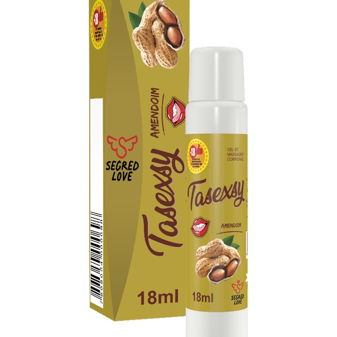 Gel Beijavel de Amendoim Para Oral Tasexy | Shopee Brasil