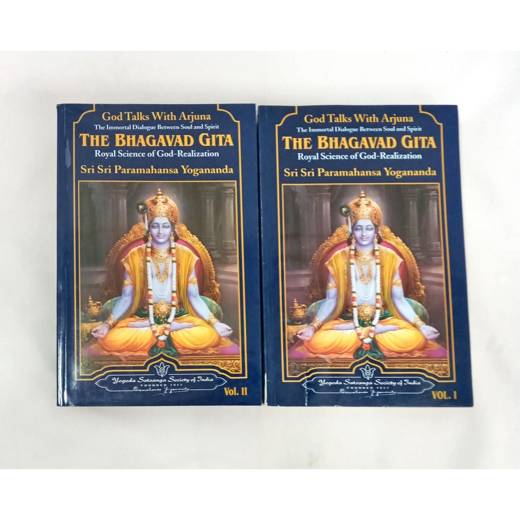 God Talks With Arjuna - The Bhagavad Gita - Royal Science of God Realization - Vol. I e II ...