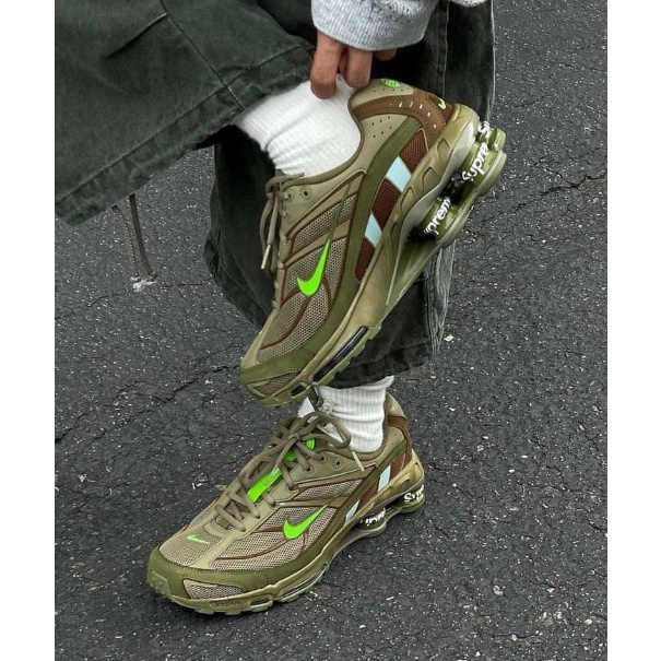 Tênis Níke Shox 4 Molas Supreme Militar Novo PROMOÇÃO LANÇAMENTO ...