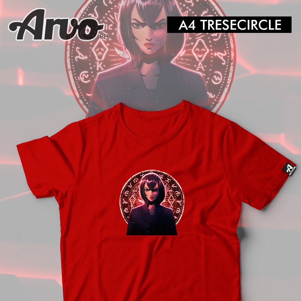 Camiseta ARVOPH-t-Shirt De Declaração Gráfica Trese | Shopee Brasil