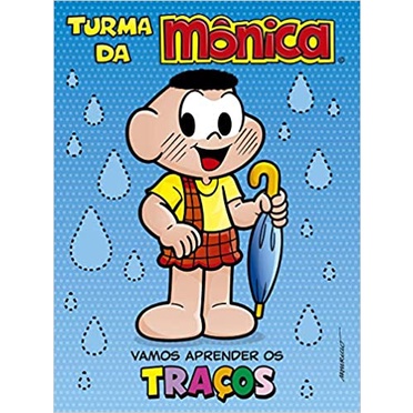 Tuma da Monica-Vamos aprender os traços | Shopee Brasil