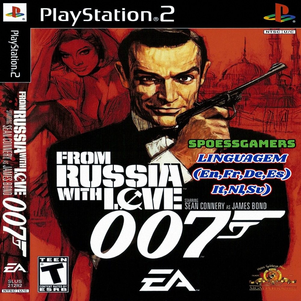 Jogo Ps 2 James Bond 007 From Russia With Love Ps2 Desbloqueado | Shopee Brasil