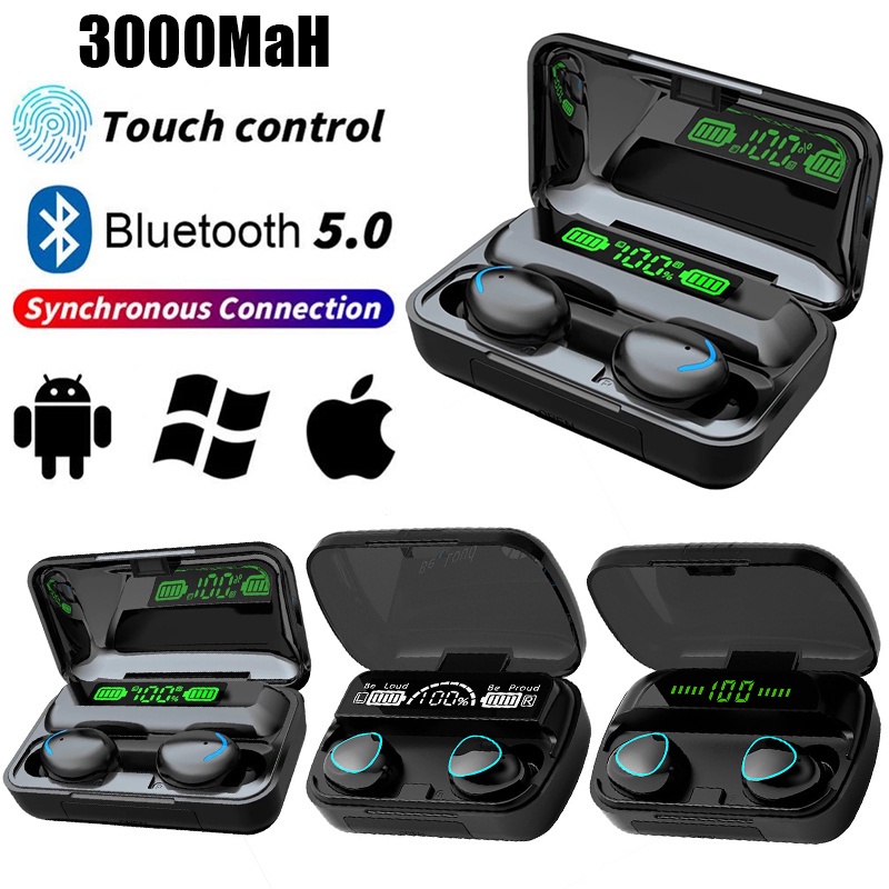 F9 5c Tws Fone De Ouvido Sem Fio M10 Bluetooth Estéreo Esportivo Intra