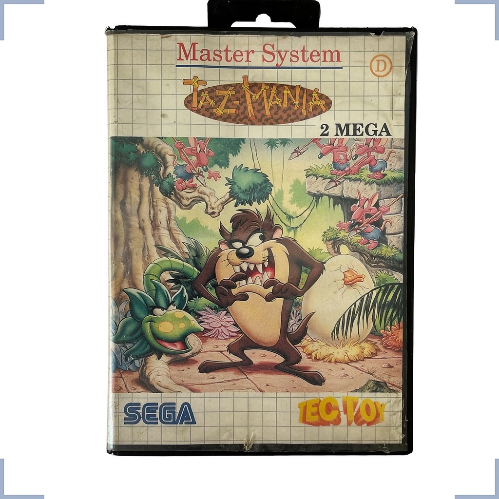 Jogo Taz-mania Master System | Shopee Brasil