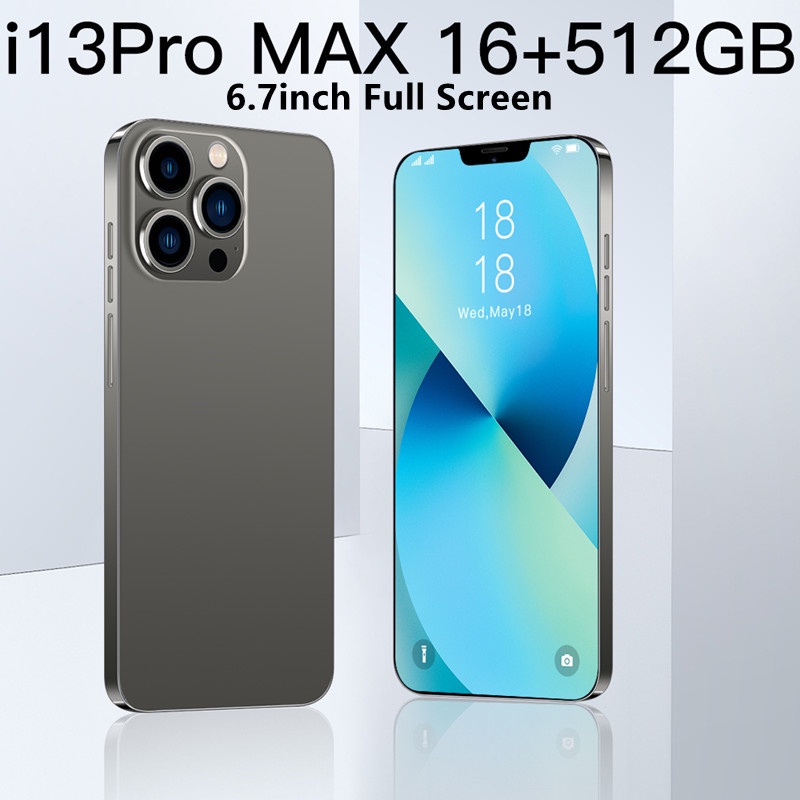 I13 Pro Max 5G 8 256GB Android 6,1 polegadas HD smartphone | Shopee Brasil