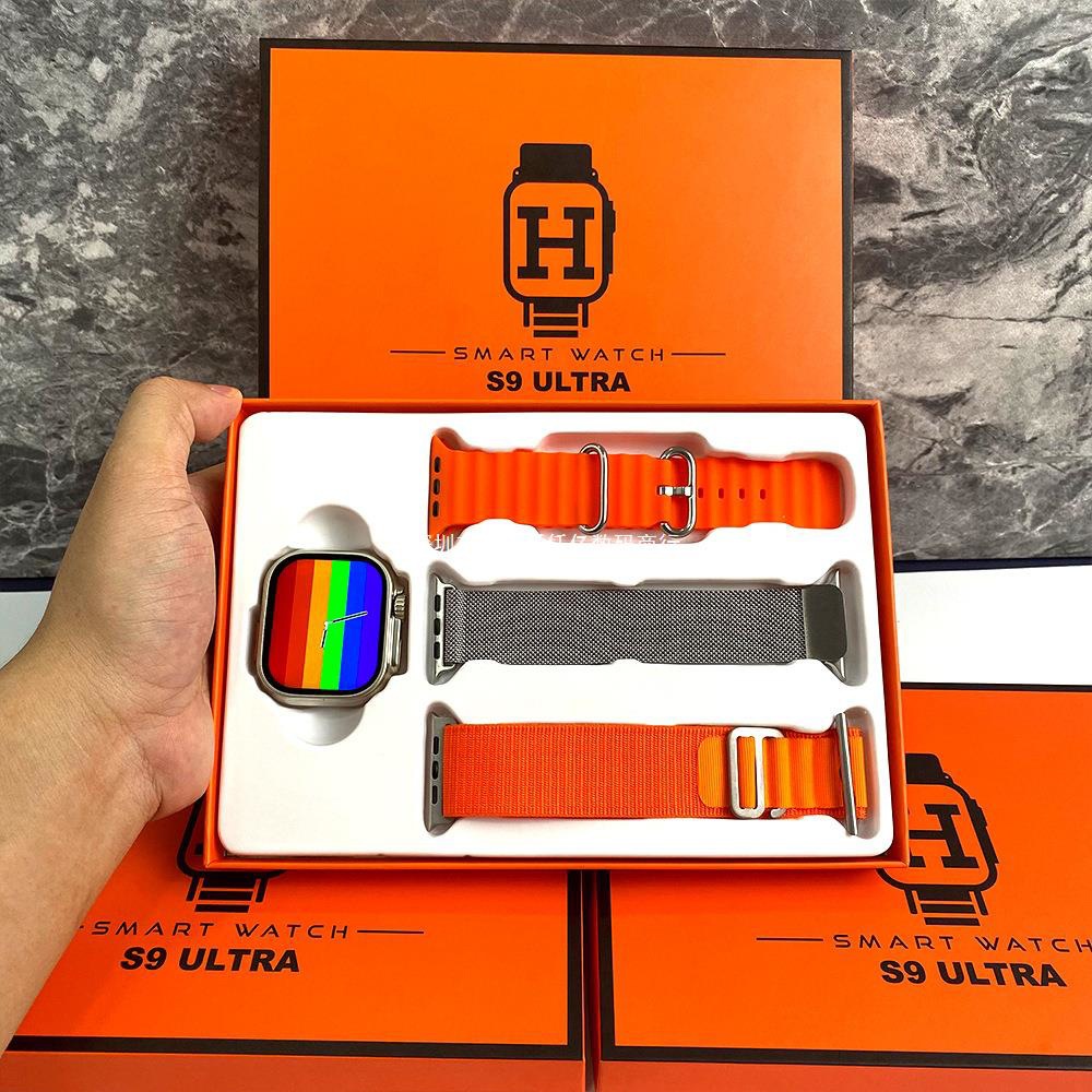 2023 Relógio Inteligente S9 Ultra Smart Watch Homens Mulheres 49MM 2.0 ...