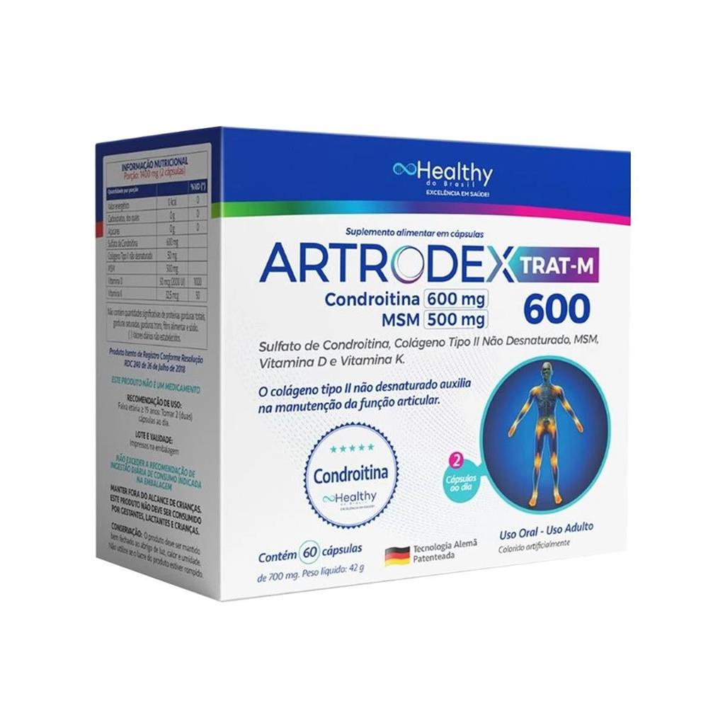 Artrodex Trat-M 600 60 Capsulas | Shopee Brasil