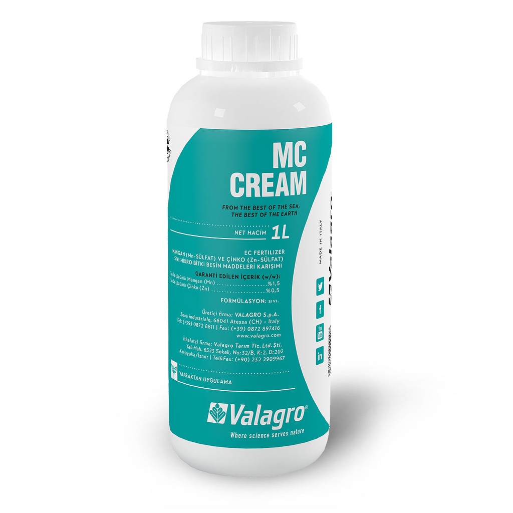 MC CREAM 1LT - VALAGRO | Shopee Brasil