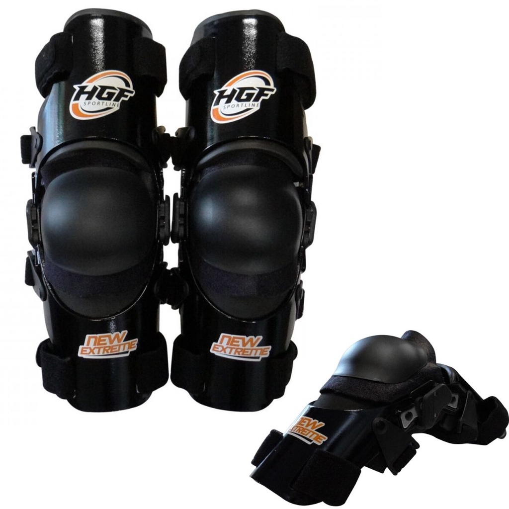 Joelheira Articulada Hgf New Extreme Motocross Enduro Mtb | Shopee Brasil