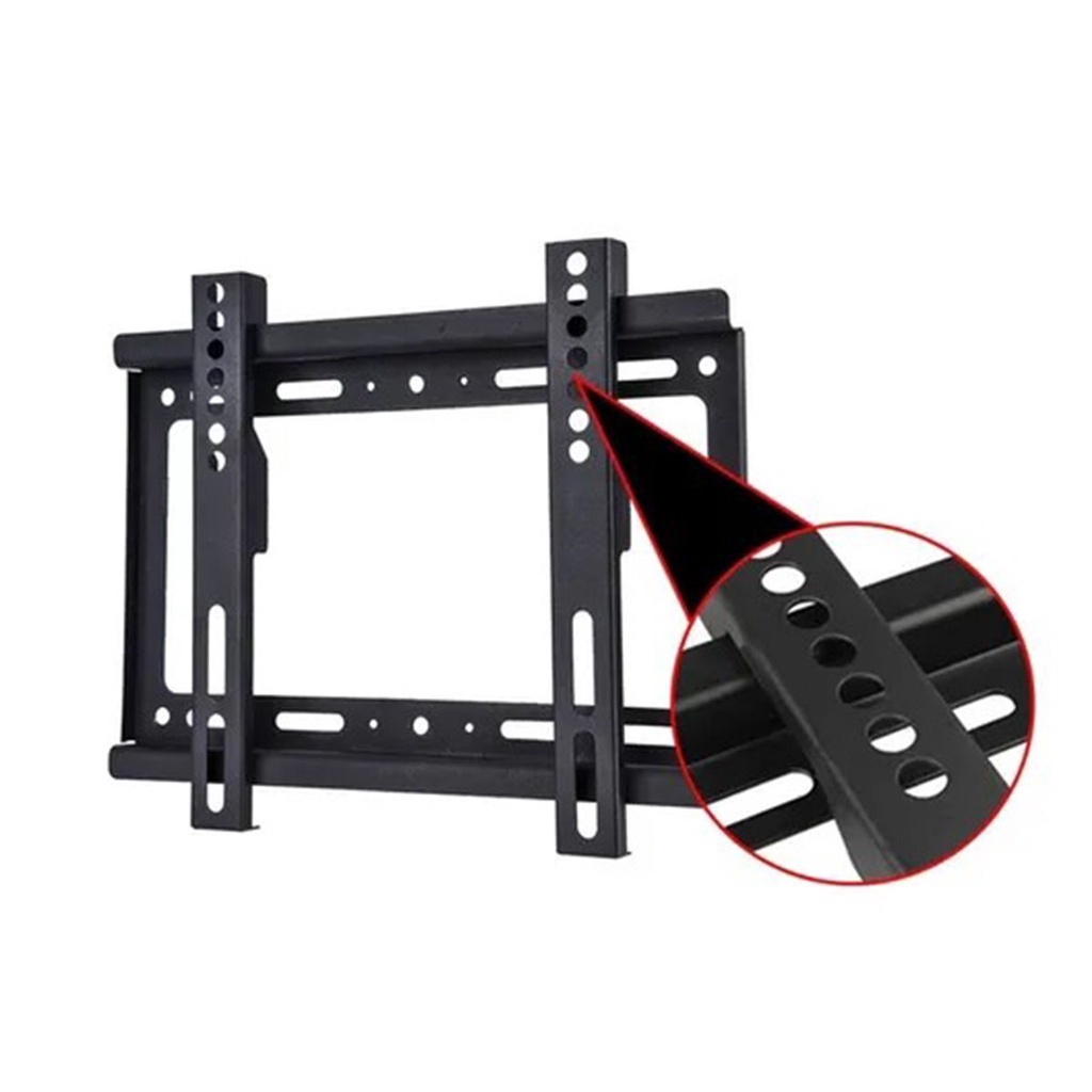 Suporte fixo universal para Televisão Tv Monitor Led Lcd plasma 14 a 42 ...