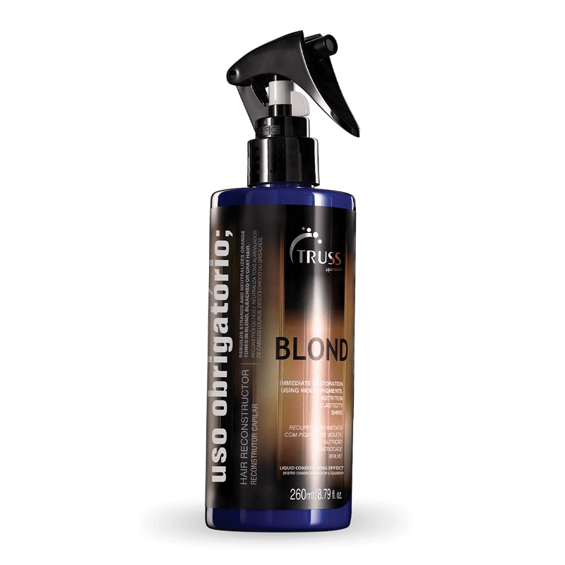 Truss Leave In Uso Obrigatorio Blond 250ml | Shopee Brasil