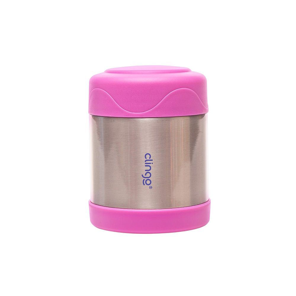POTE TÉRMICO INFANTIL INOX ANTIVAZAMENTO 330ML CLINGO C2364 | Shopee Brasil
