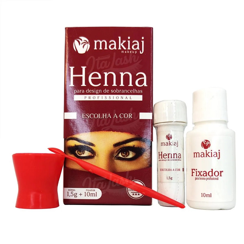 Henna Sobrancelhas Makiaj Escolha Suas Cores Shopee Brasil