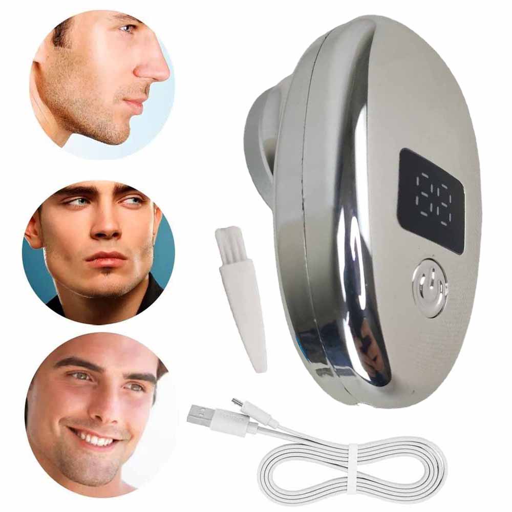 Barbeador Eletrico Shaver Aparador Pelos Sem Fio Usb Resistente Barba ...