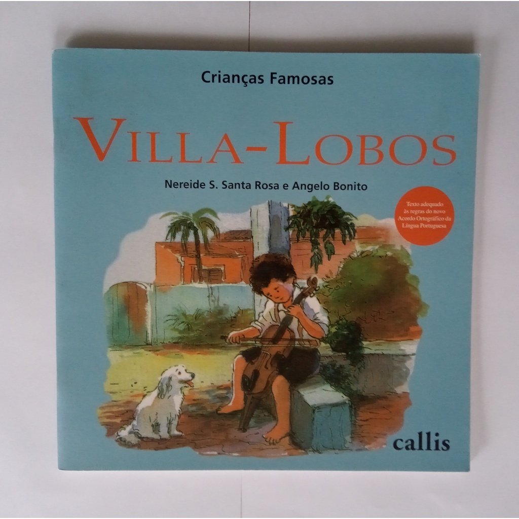LIVRO, VILLA-LOBOS, NEREIDE S. SANTA ROSA E ANGELO BONITO | Shopee Brasil