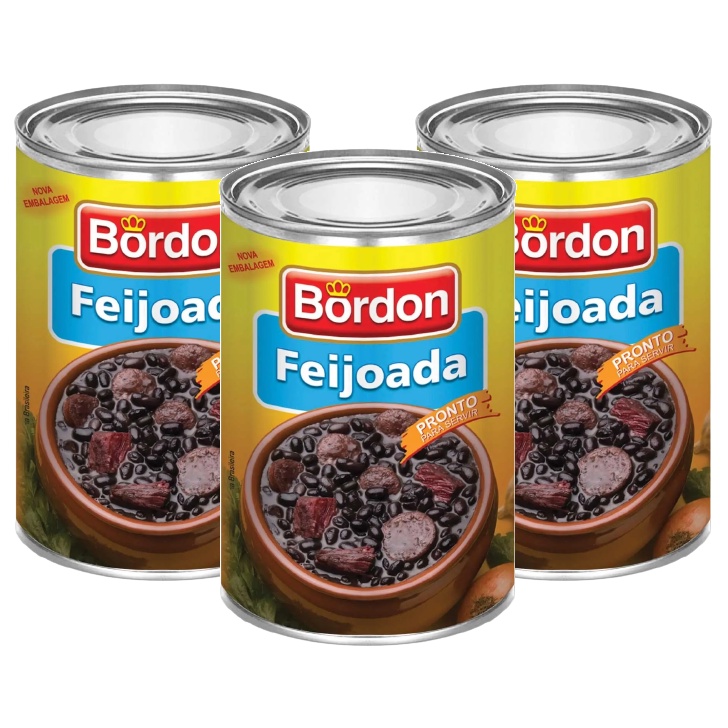 kit 3 FEIJOADA BORDON 430G | Shopee Brasil