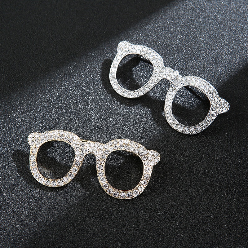 Broche de Óculos Homens Broche de Óculos Criativos Acessórios de Pinos ...