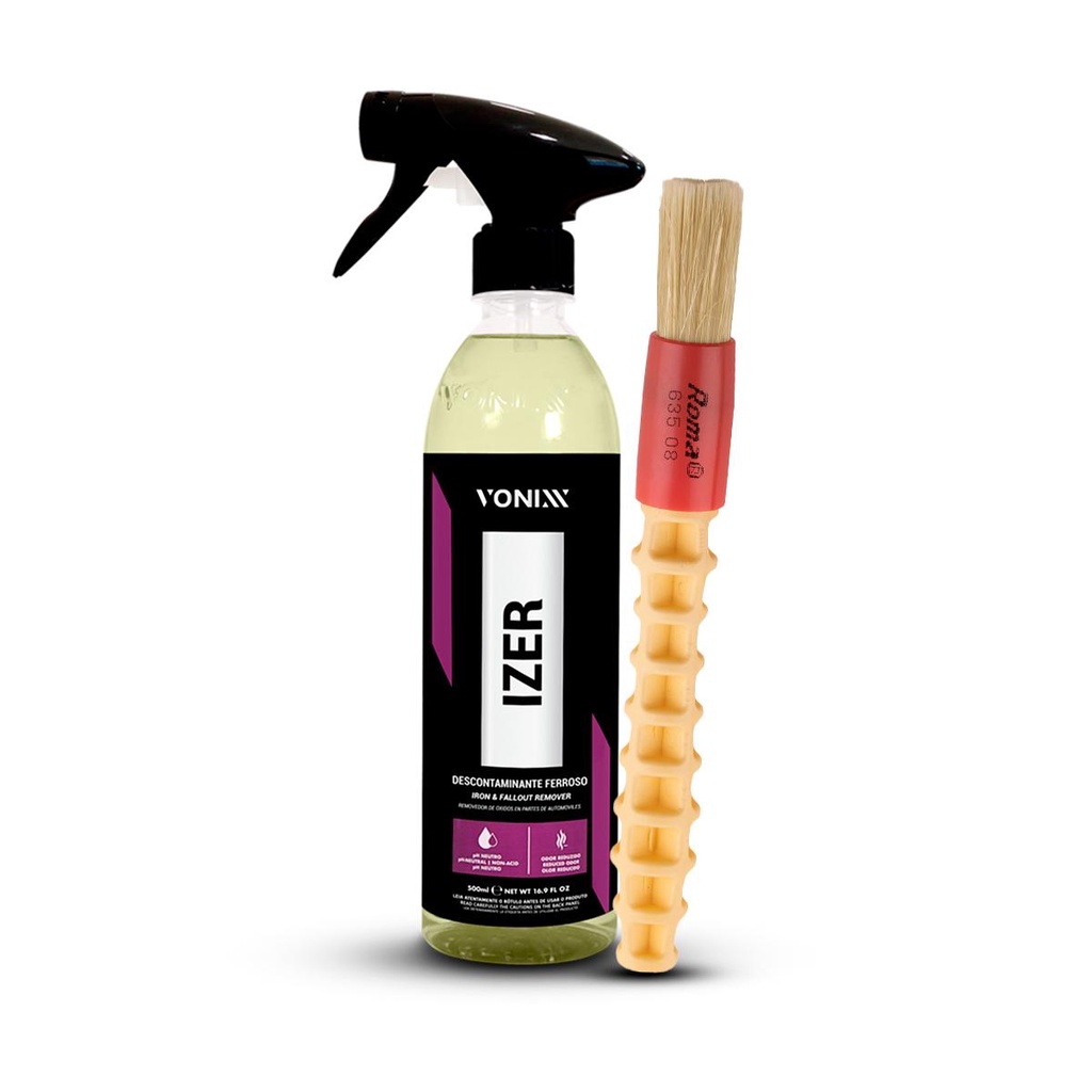 Kit Limpeza Automotiva - Izer + Pincel | Shopee Brasil