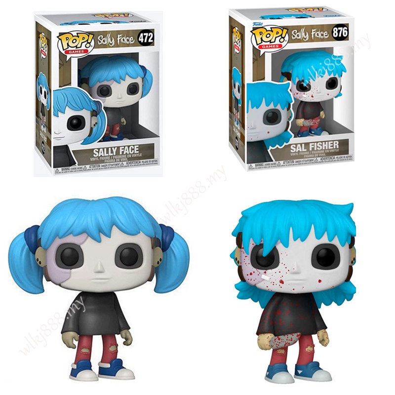 Funko POP 876 Sally Face 472 Jogo De Cara Estúpida Sal Fisher ...