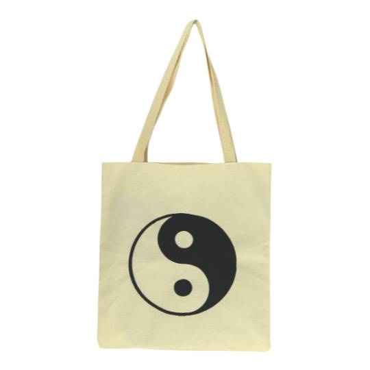 Bolsa Ecobag 100% algodão YING-YANG | Shopee Brasil