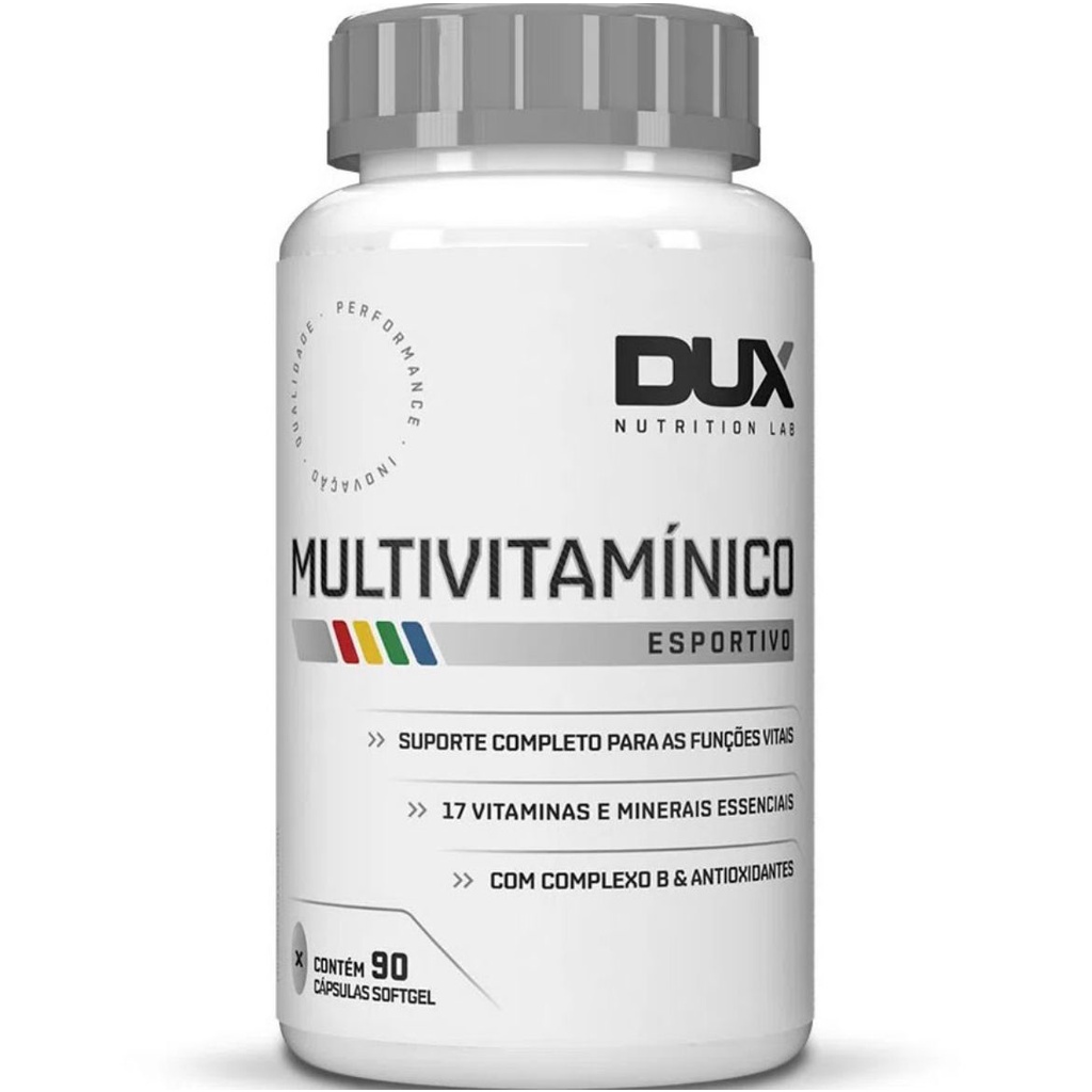 DUX NUTRITION LAB MULTIVITAMINICO - POTE 90 CAPSULAS | Shopee Brasil