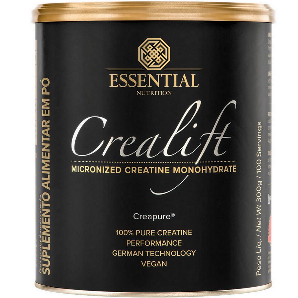 Crealift Creatina Essential Nutrition - 300g - Original Com Nota Fiscal ...