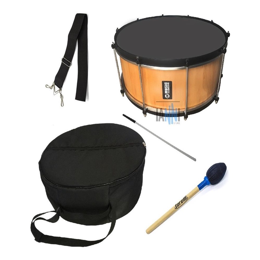 Kit Zabumba 18'' Para Forro Com Capa Correia Talabarte e Bacalhau ...